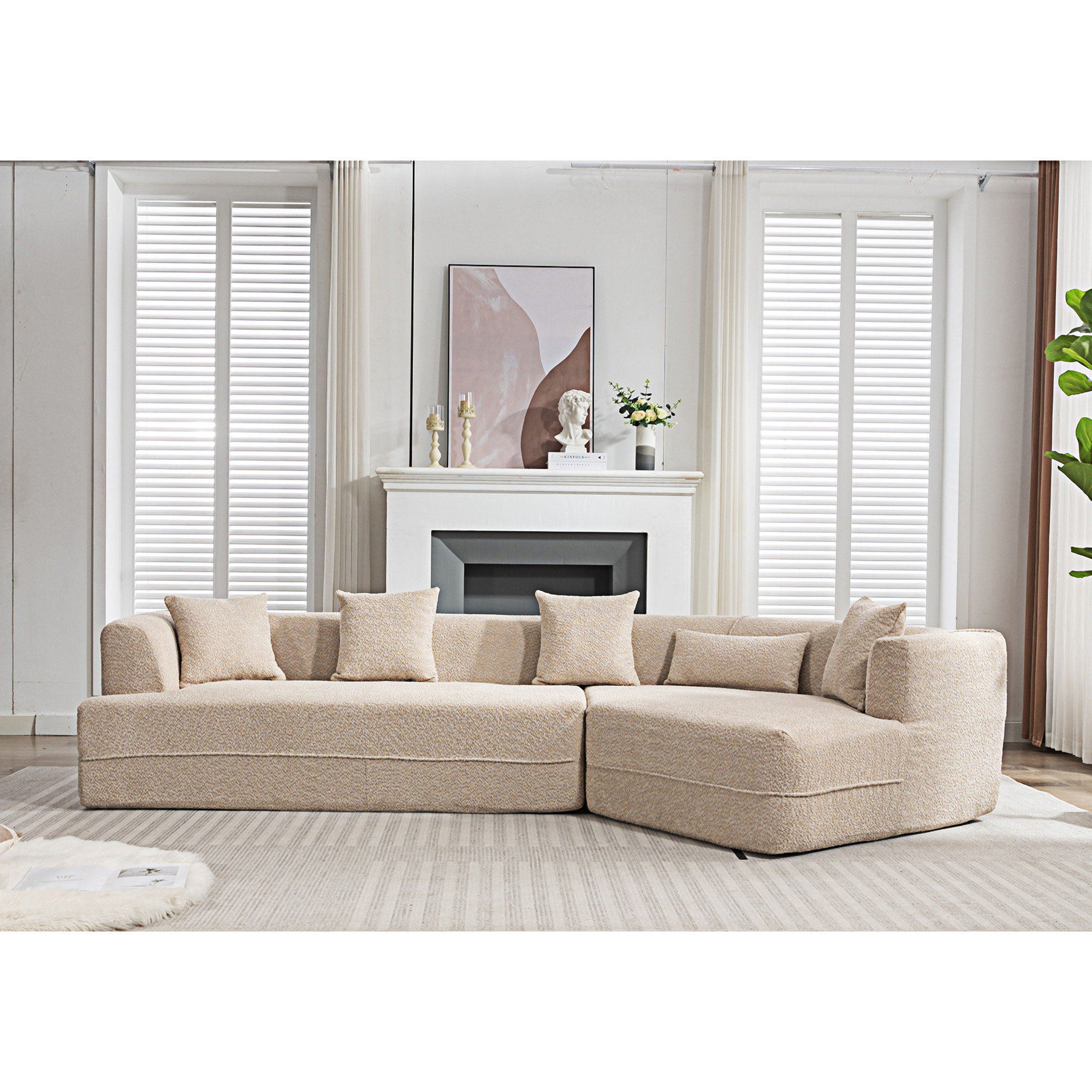 Ivy Bronx [VIDEO PROVIDED][ New And Upgraded Extended Edition]Modular Sofa | Wayfair